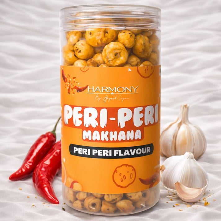 Harmony Peri Peri Flavored Makhana – Harmony Chocolates by Aayush Sapra